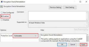 Solve CredSSP Encryption Oracle Remediation RDP Error